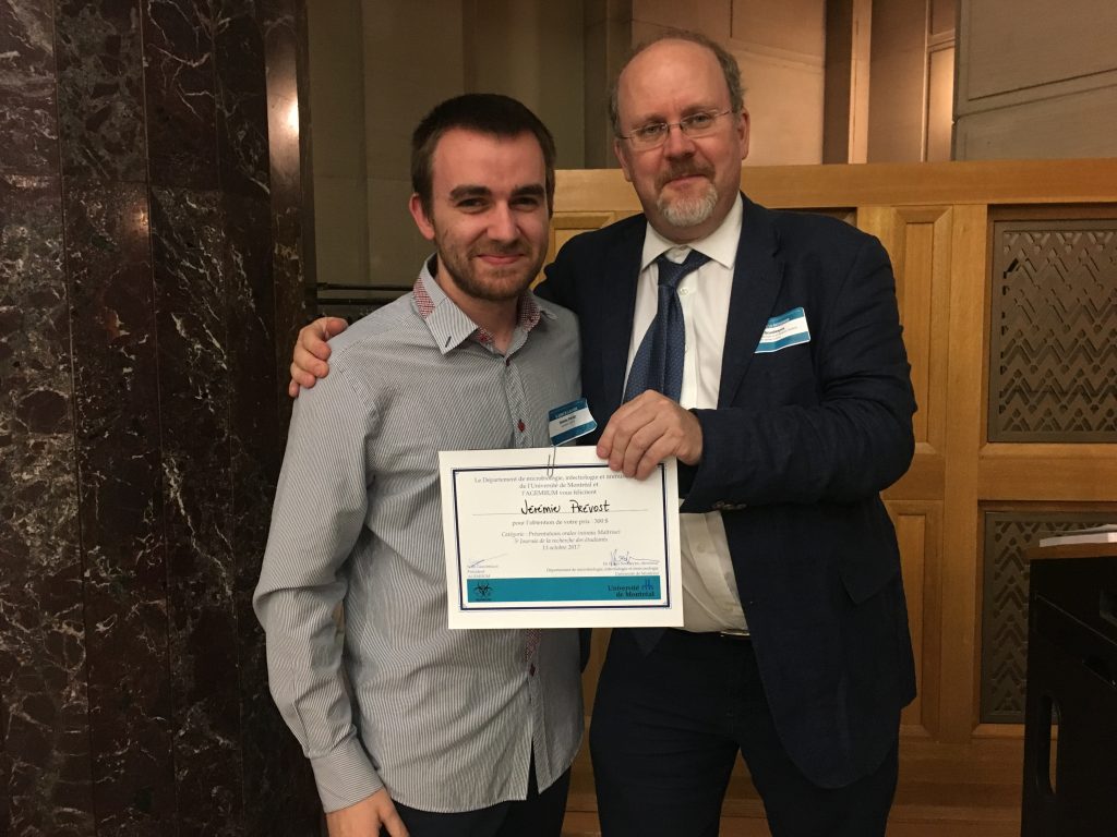 5e Journée de la recherche - Lauréats - Département de microbiologie ...