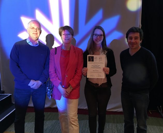 Marion Pardons, Prix du jeune chercheur en sciences fondamentales au ...